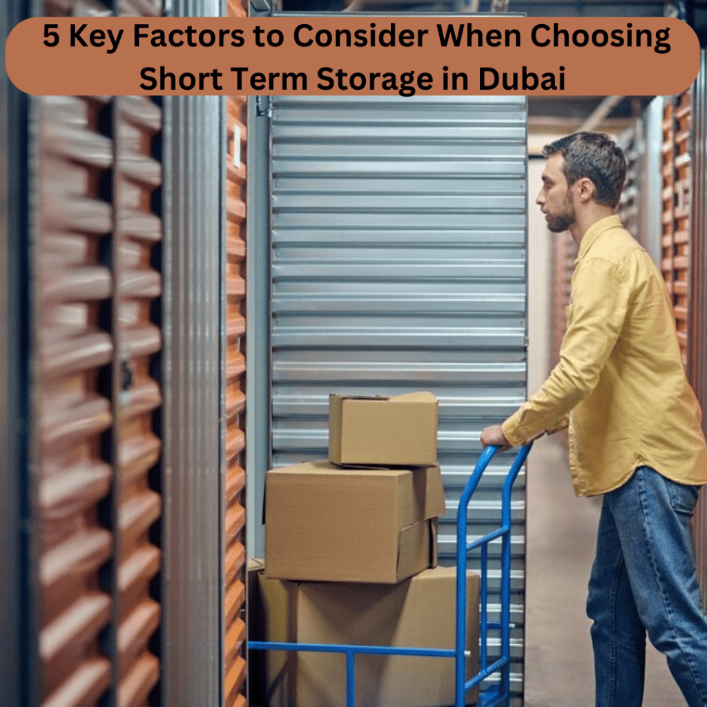 5 Key Factors to Consider When Choosing Short Term Storage in Dubai ...